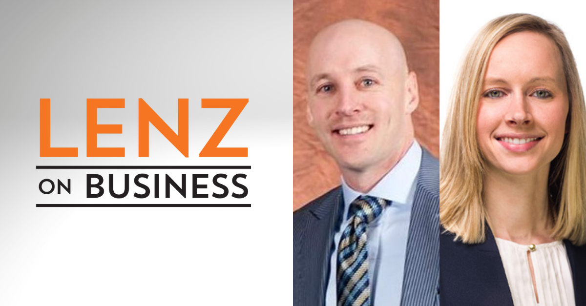 Tony Swantek, founder, and Stephanie Wood, senior associate, Jorns ...